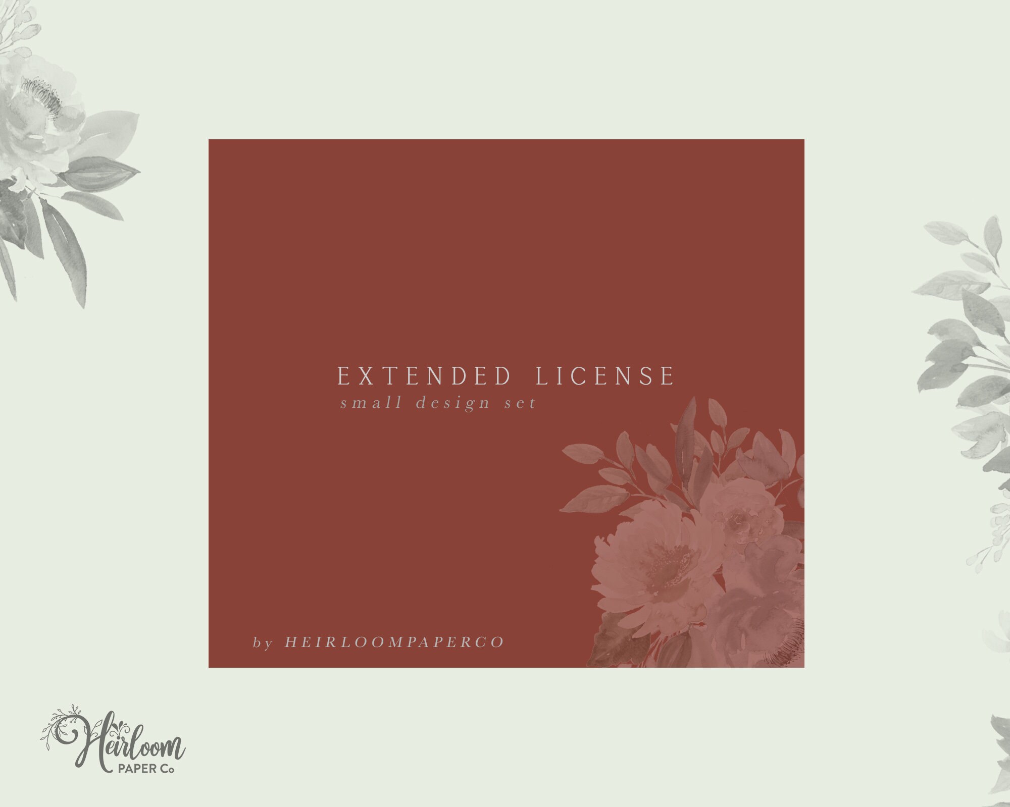 Extended License Small Clipart Set - Etsy