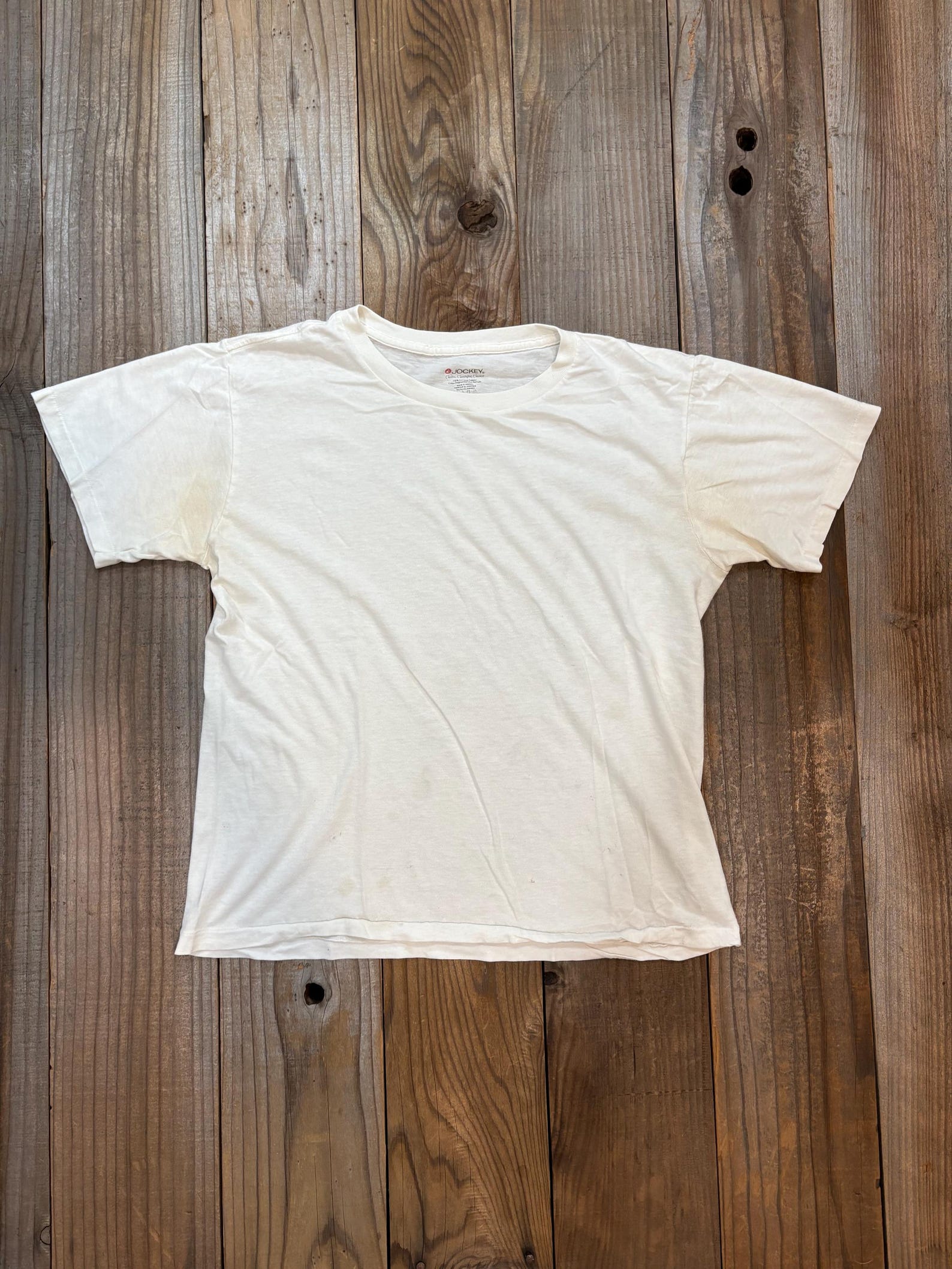 Vintage Thrashed No Tag Blank White Shirt S - Etsy