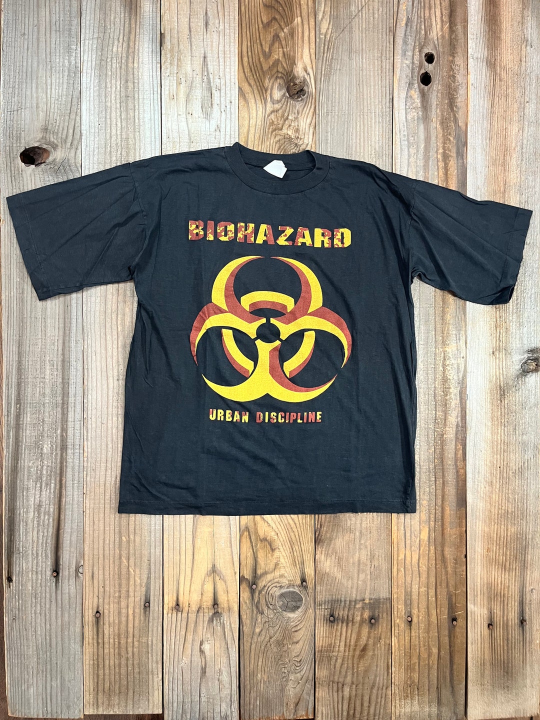 1990's Biohazard Urban Discpline Shirt - Etsy