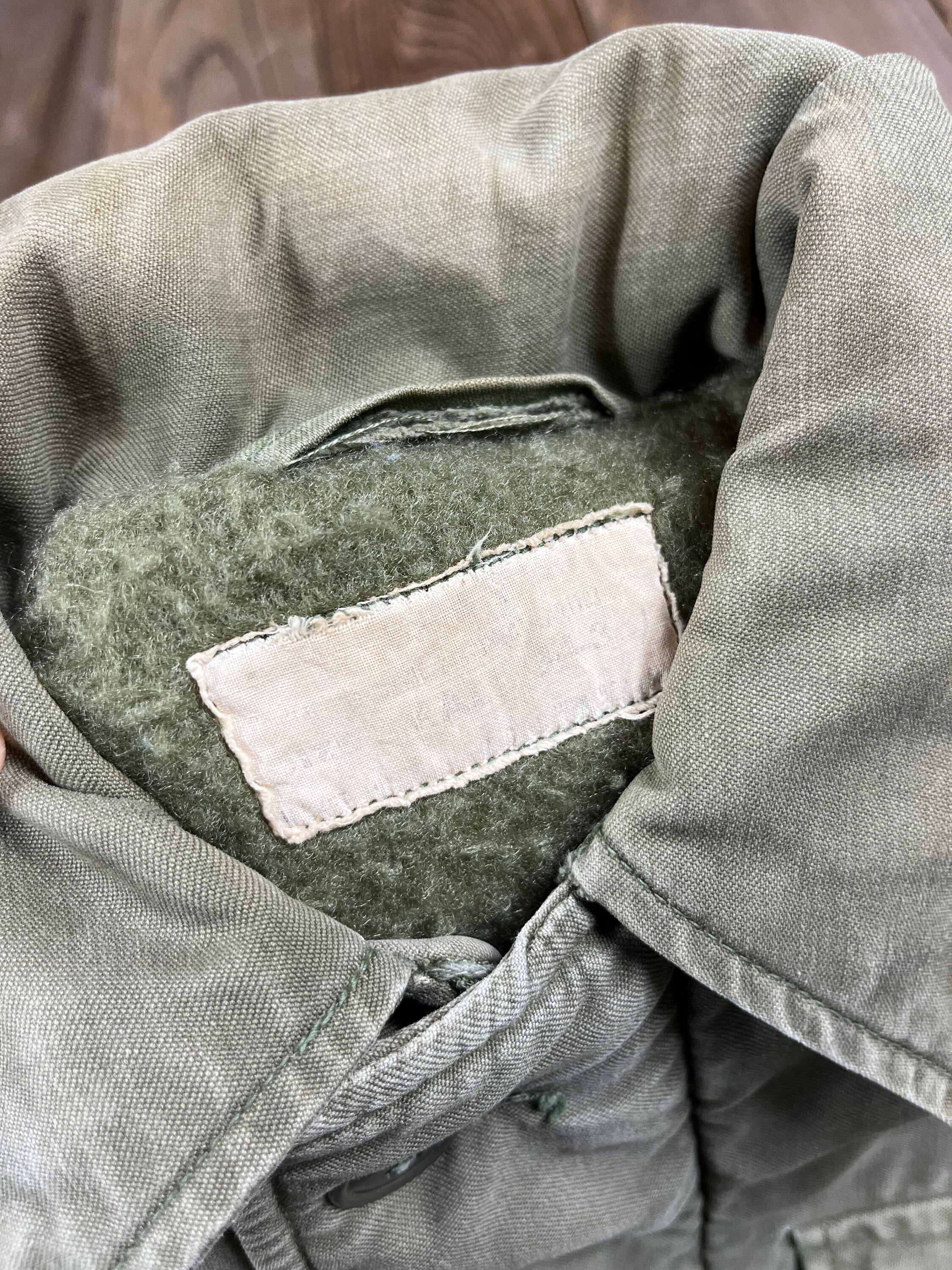 1960's US Military A-2 Deck Jacket Olive Green First Pattern Jungle ...