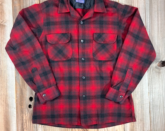 Vintage 1960's | 1970's Pendleton Striped Turtle Neck Wool Sweater M - Etsy