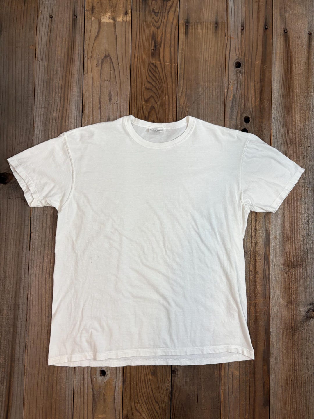 Vintage Distressed Calvin Klein Blank Short Sleeve Shirt XL - 53 - Etsy