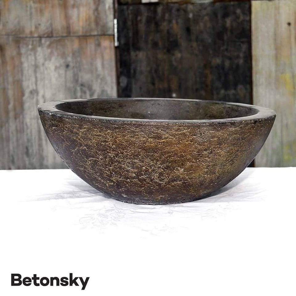 Concrete Sink Acid Stain Technique - Etsy