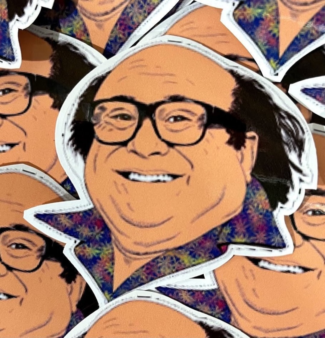 Danny Devito Sticker Danny Devito Computer Sticker Danny - Etsy