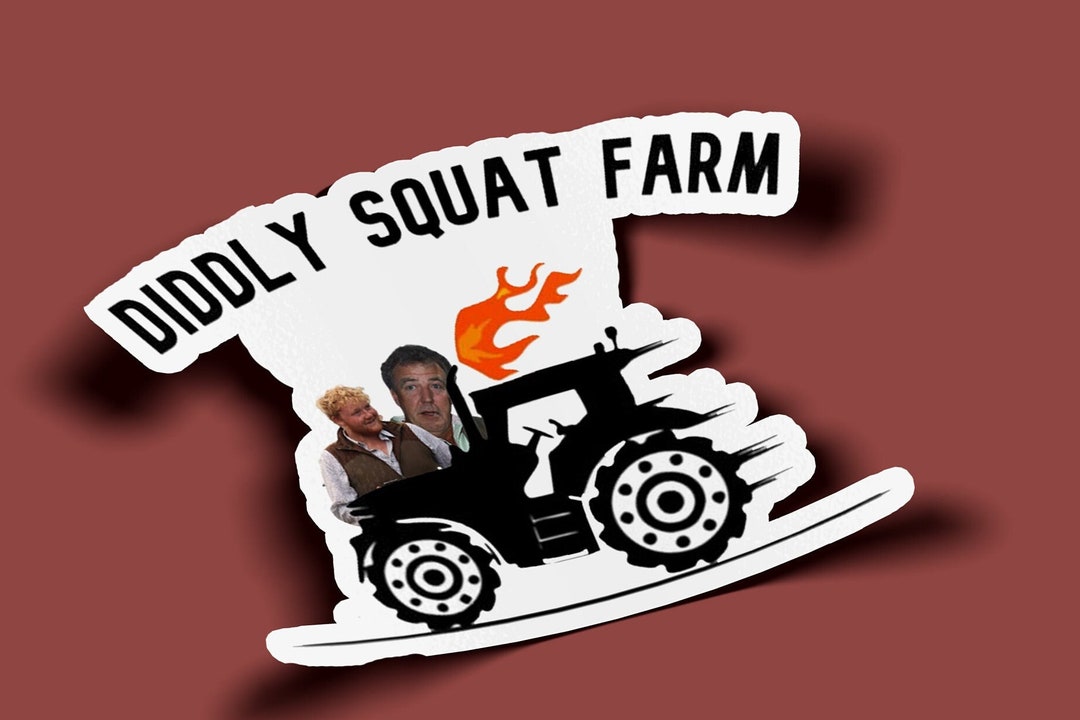 Diddly Squat Farm Sticker Jeremy Clarkson Sticker BOGO Buy One Get One ...