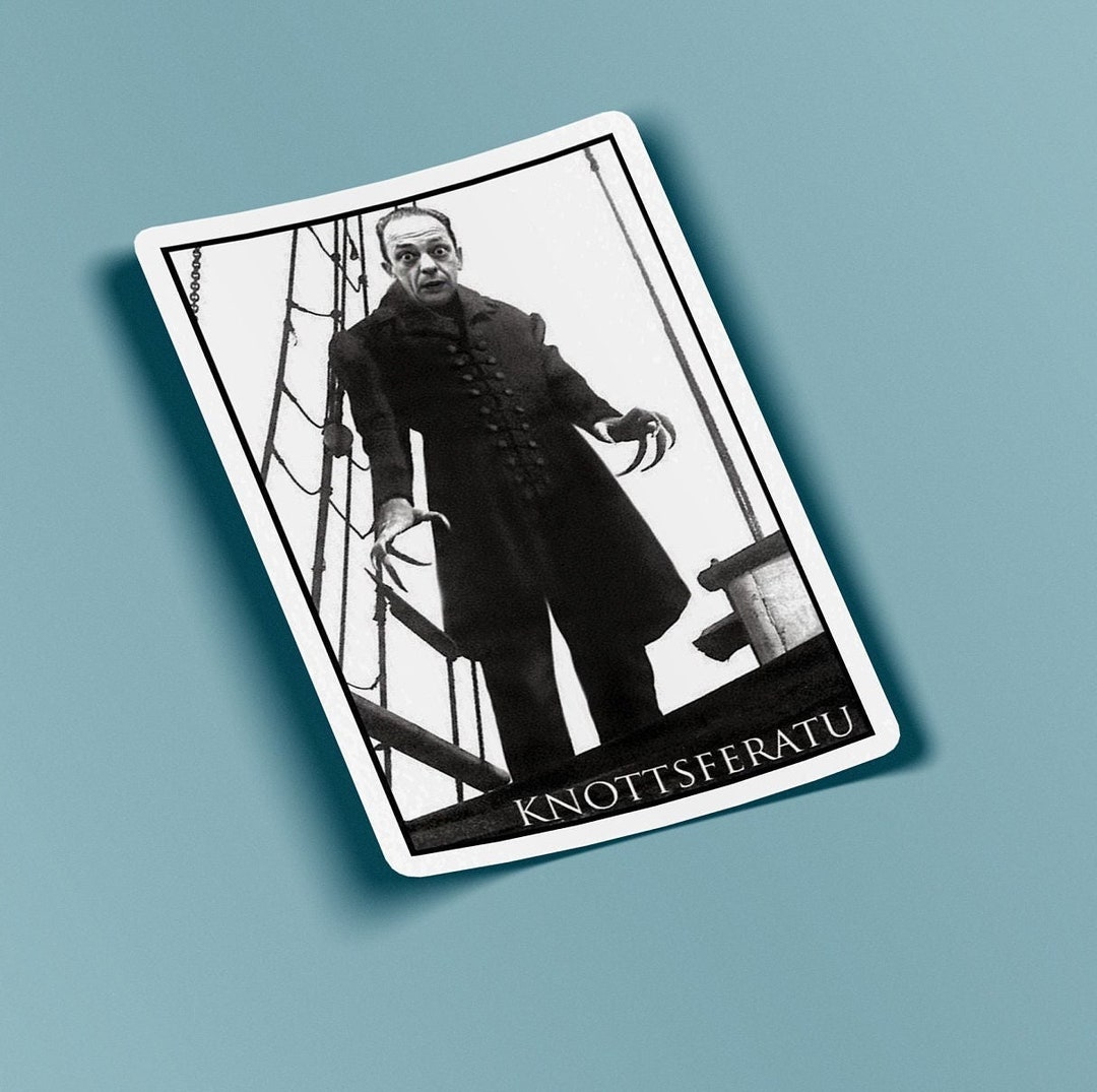 Knottsferatu Sticker Don Knots Sticker Barney Fife Sticker - Etsy