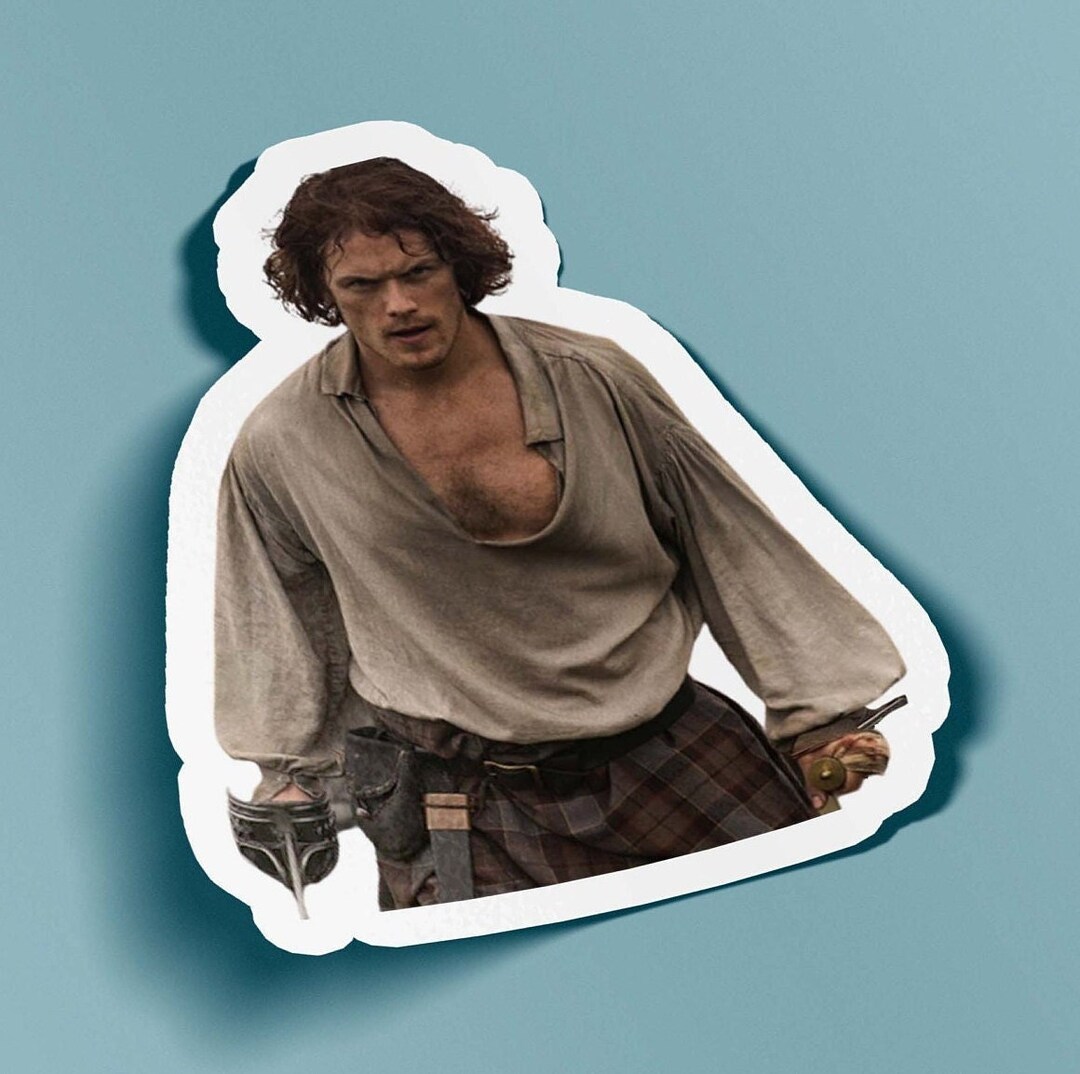 Sam Heughan Sticker BOGO Buy One Get One Free of the SAME Sticker - Etsy