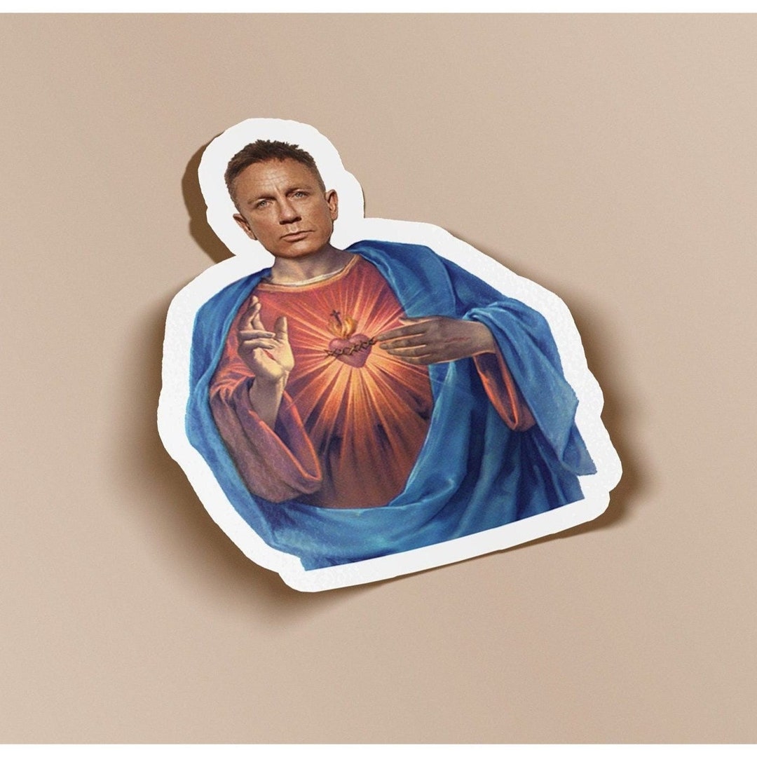 Saint Daniel Craig Sticker Sticker Hydro Flask Sticker Computer Sticker ...
