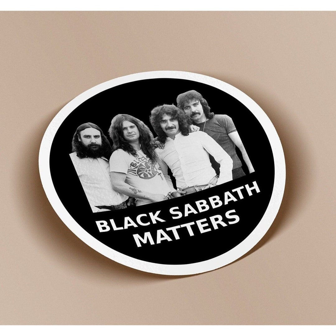 Black Sabbath Matters Sticker Hydro Flask Sticker Computer Sticker BOGO ...