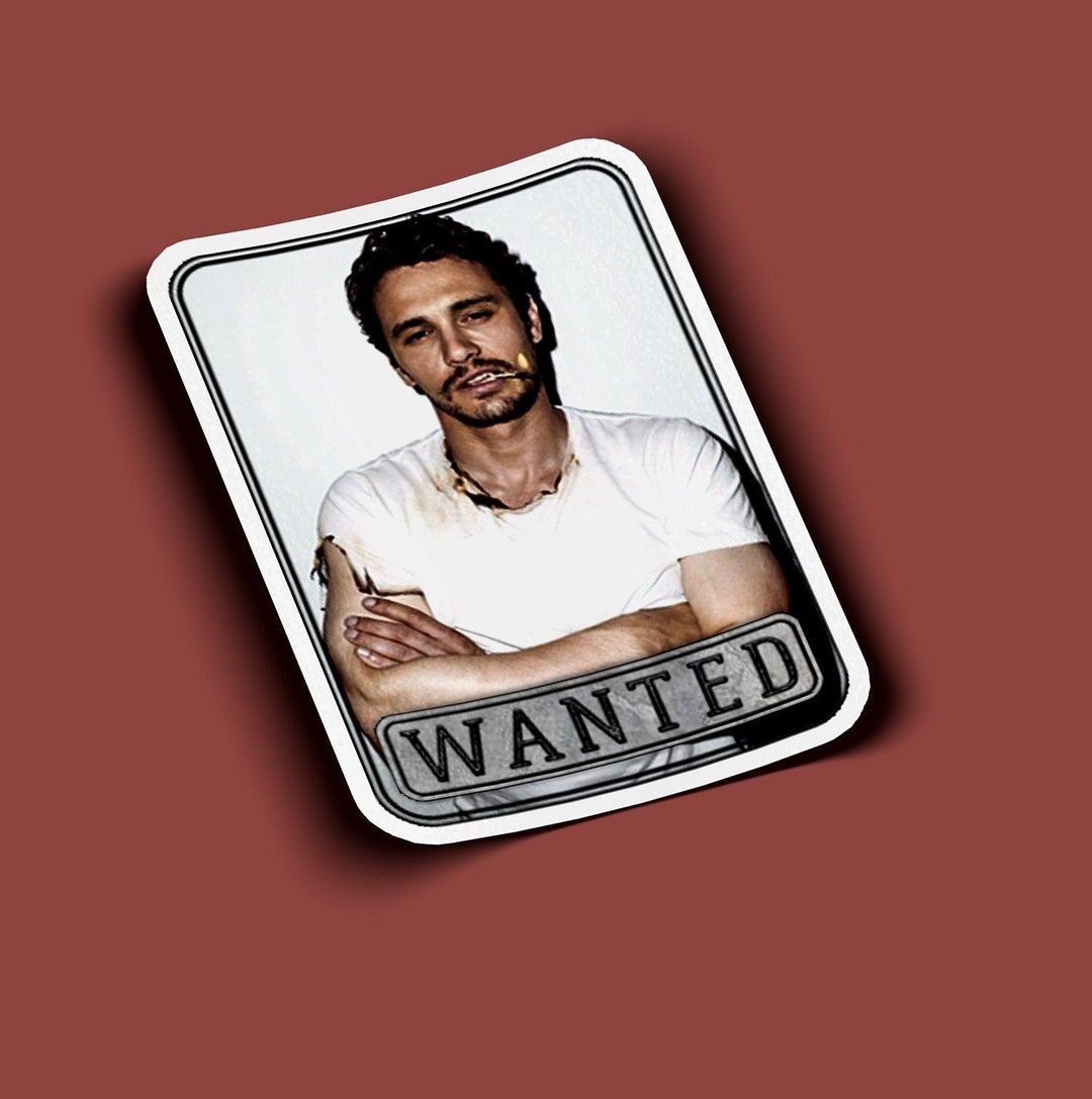James Franco Sticker BOGO Buy One Get One Free of the SAME Sticker - Etsy