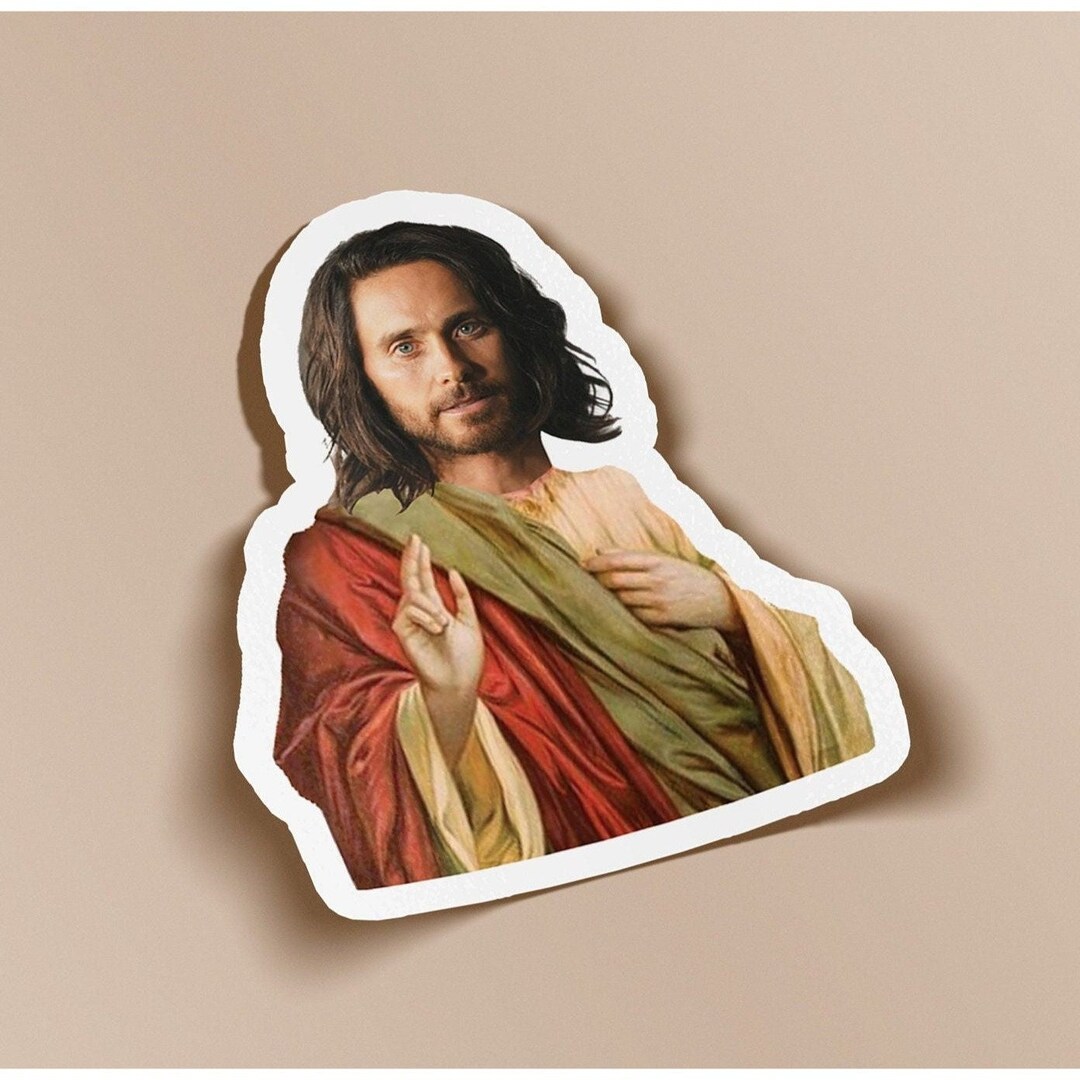 Saint Jared Leto Sticker Sticker Hydro Flask Sticker Computer Sticker ...