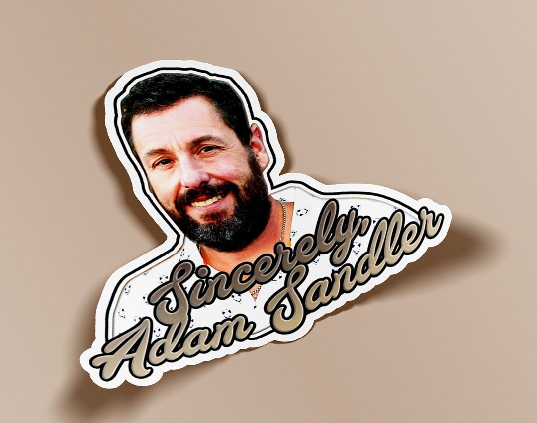 Adam Sandler Sticker BOGO Buy One Get One Free of the SAME Sticker - Etsy