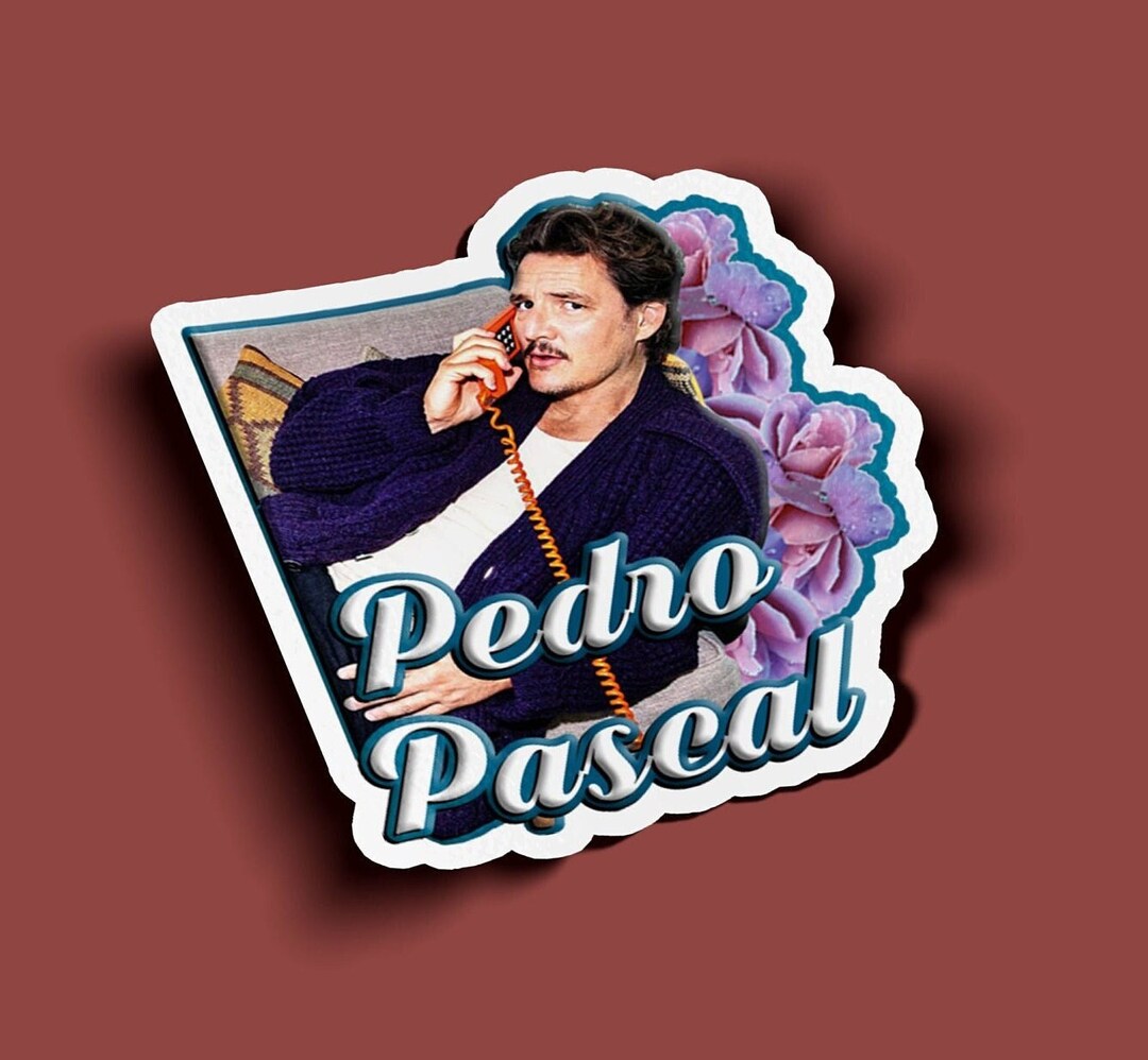 Pedro Pascal Sticker BOGO Buy One Get One Free of the SAME Sticker - Etsy