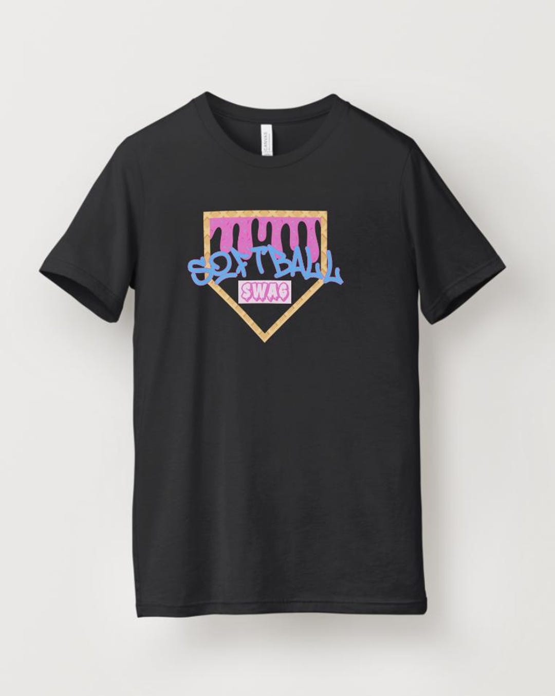 Softball Swag Drip Shirt - Etsy