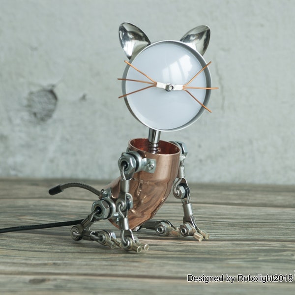 Cat Lamp - Etsy