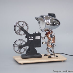 3 Color LED Table Lamp Cinema Paradiso - Etsy