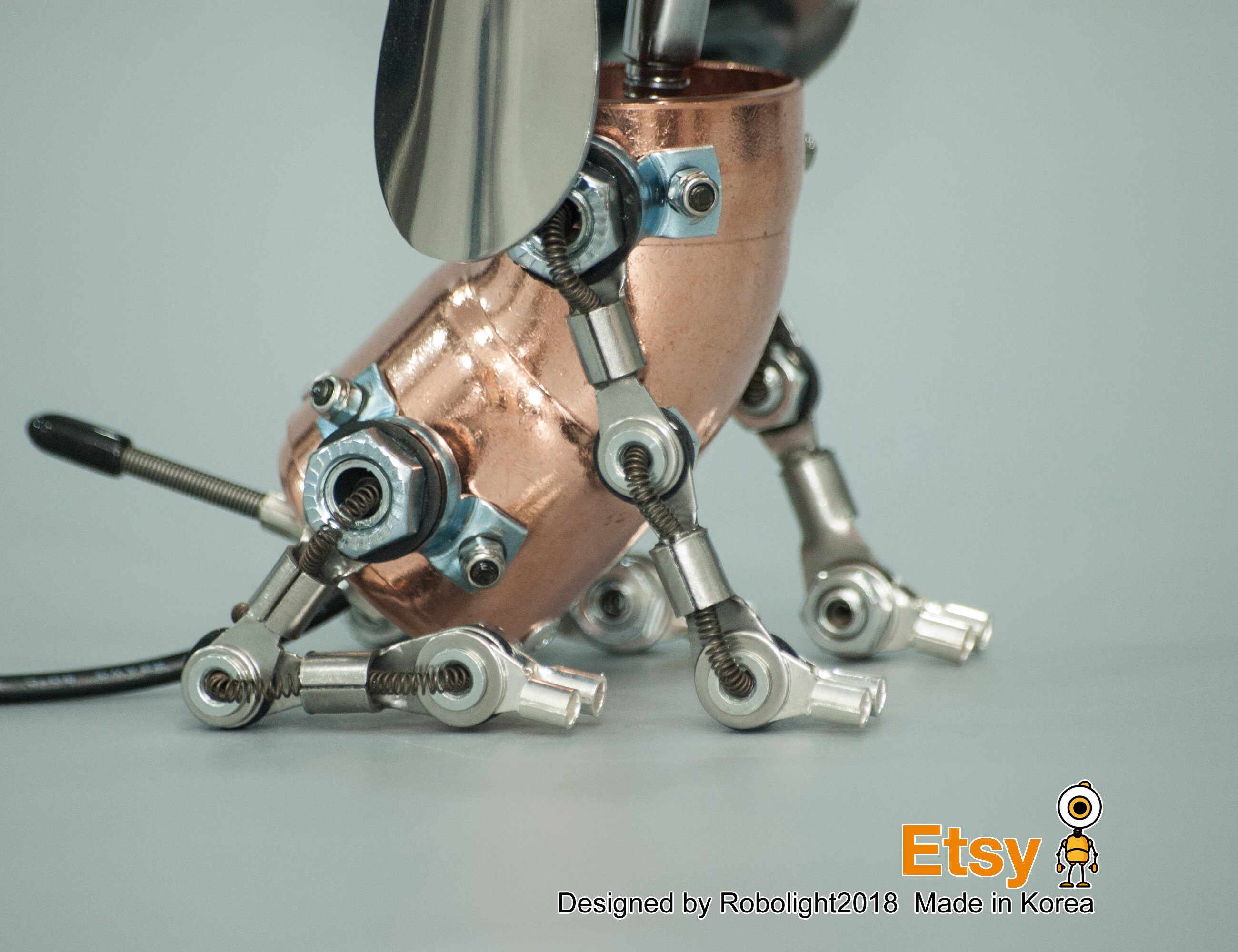 Puppy Robot Table Lamp | Etsy