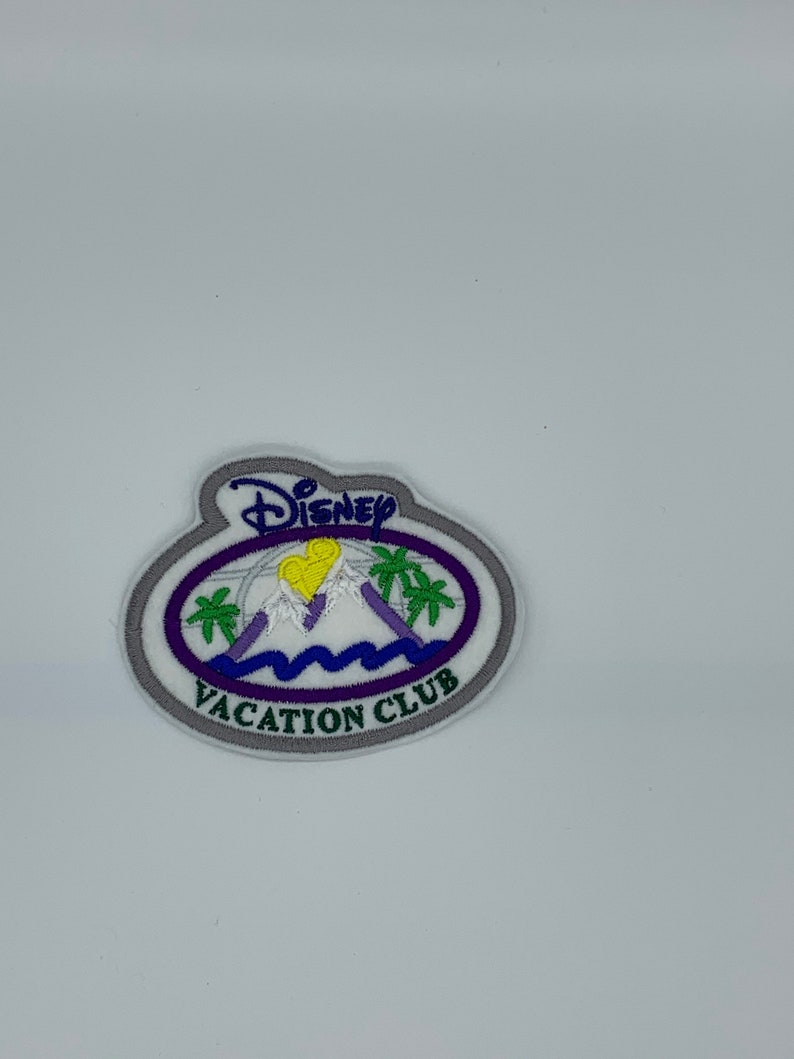DVC logo Disney Vacation Club Embroidered badge/patch. | Etsy