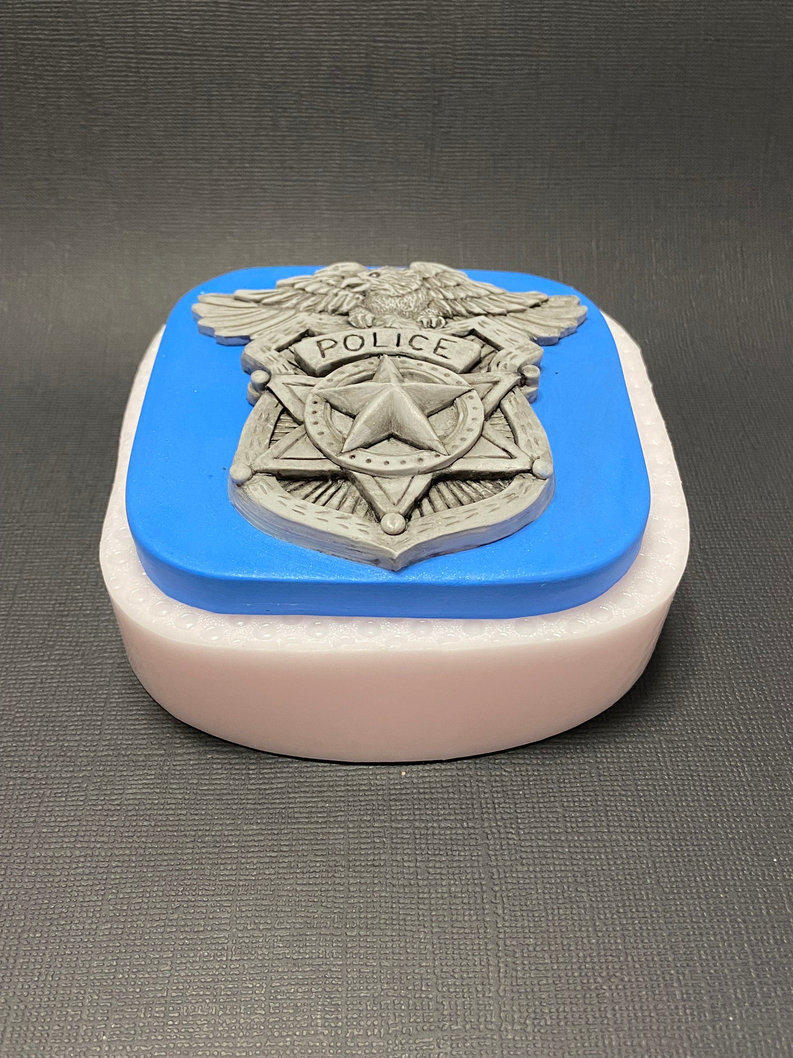 Police Badge Silicone Mold Cop Badge Silicone Mold Police - Etsy
