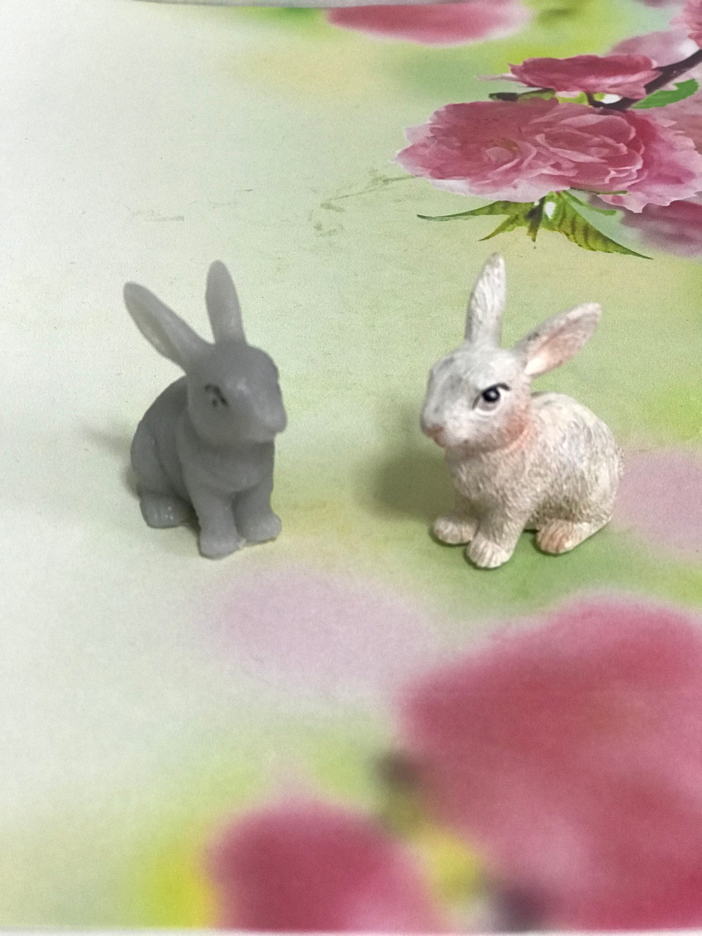 3D Rabbit Silicone Mold Rabbit Soap Mold Soap Molds Baking - Etsy