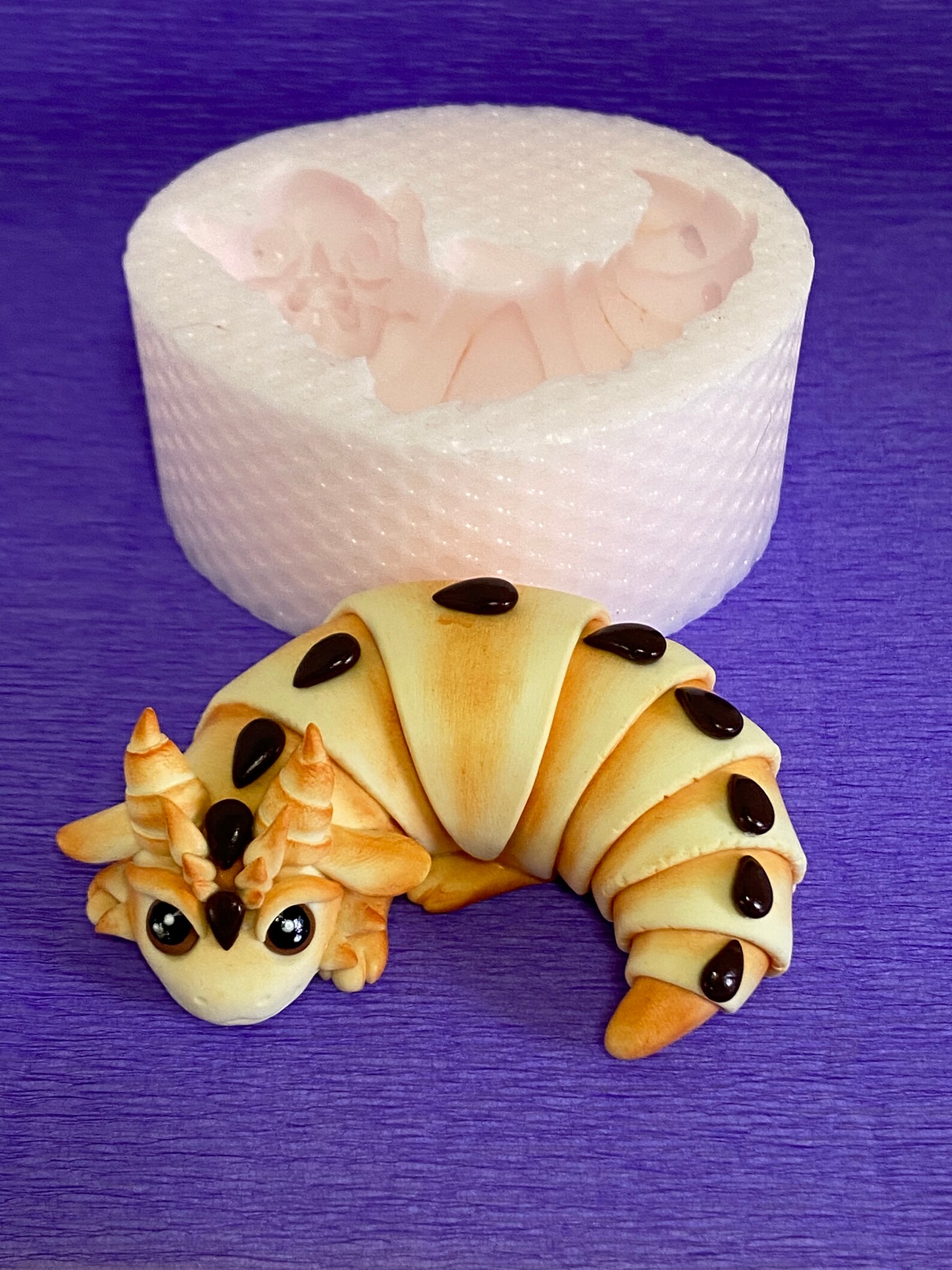 Dragons Croissants Set of 2 Silicone Molds Dragon Molds Dragon - Etsy