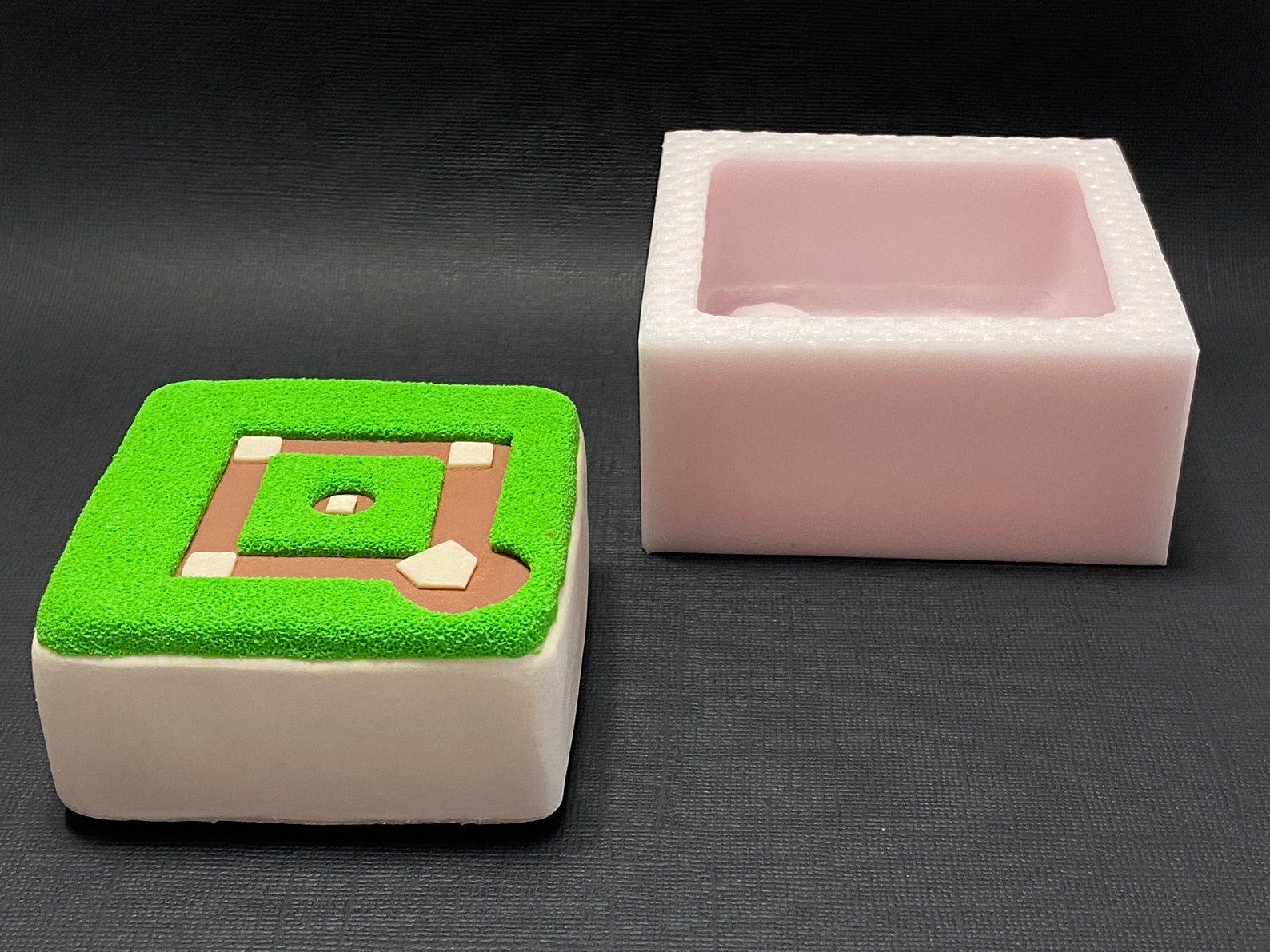 Baseball Field Silicone Mold Baseball Field Mold Baseball Cake - Etsy