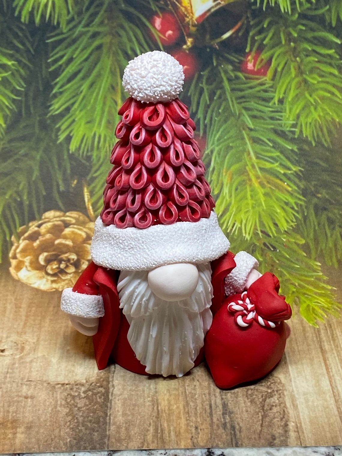 Santa Gnome Silicone Mold 3D Santa Mold Gnome Mold Christmas - Etsy
