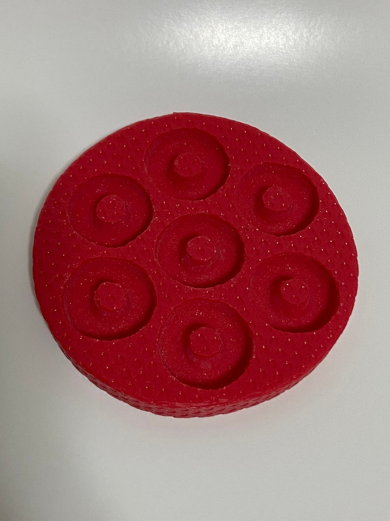 Peach Rings Silicone Mold 7 Cavities Mini Donuts Mold Ring - Etsy