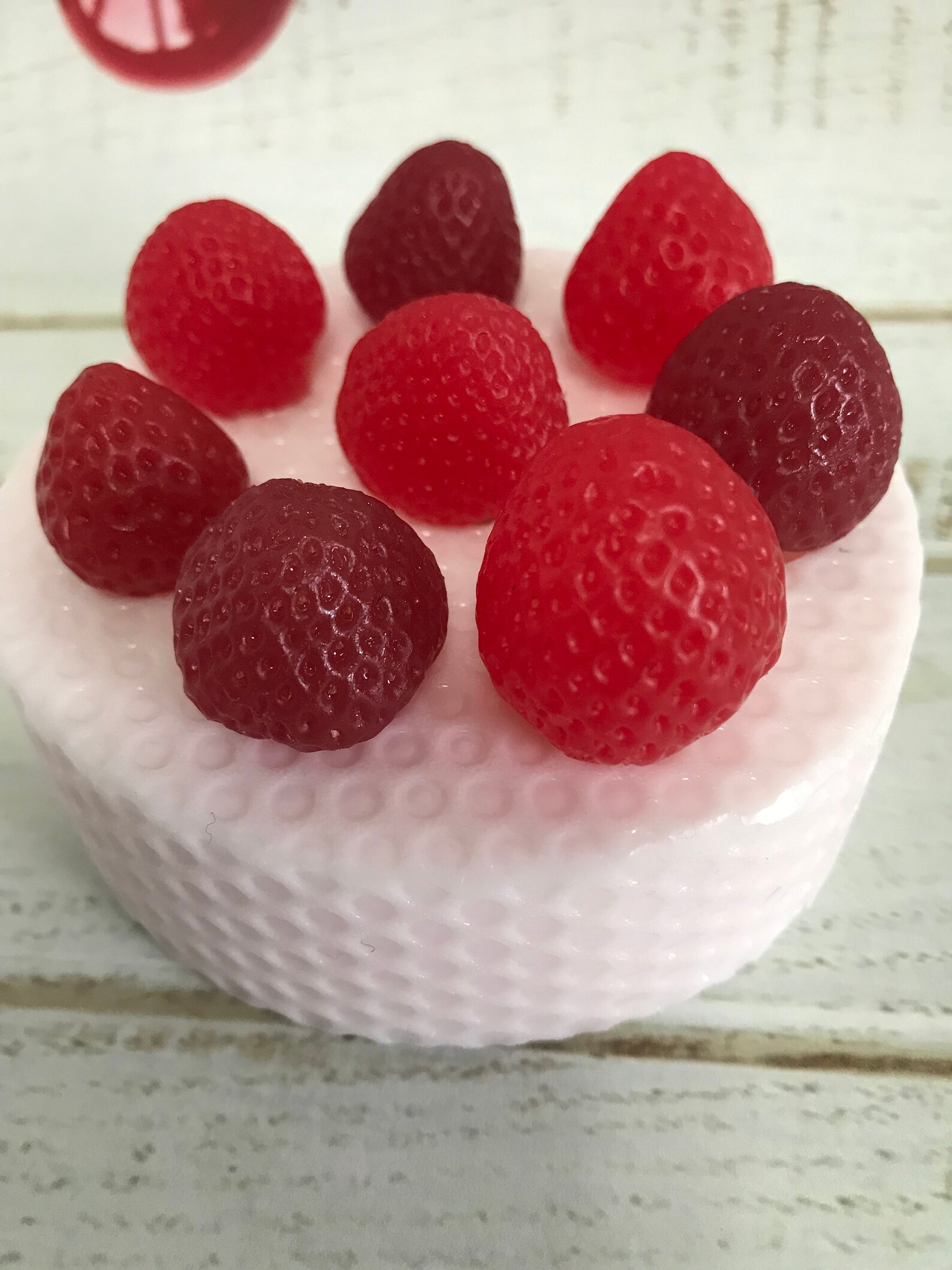 3D Strawberries Silicone Molds 8 Cavities Soap Molds - Etsy