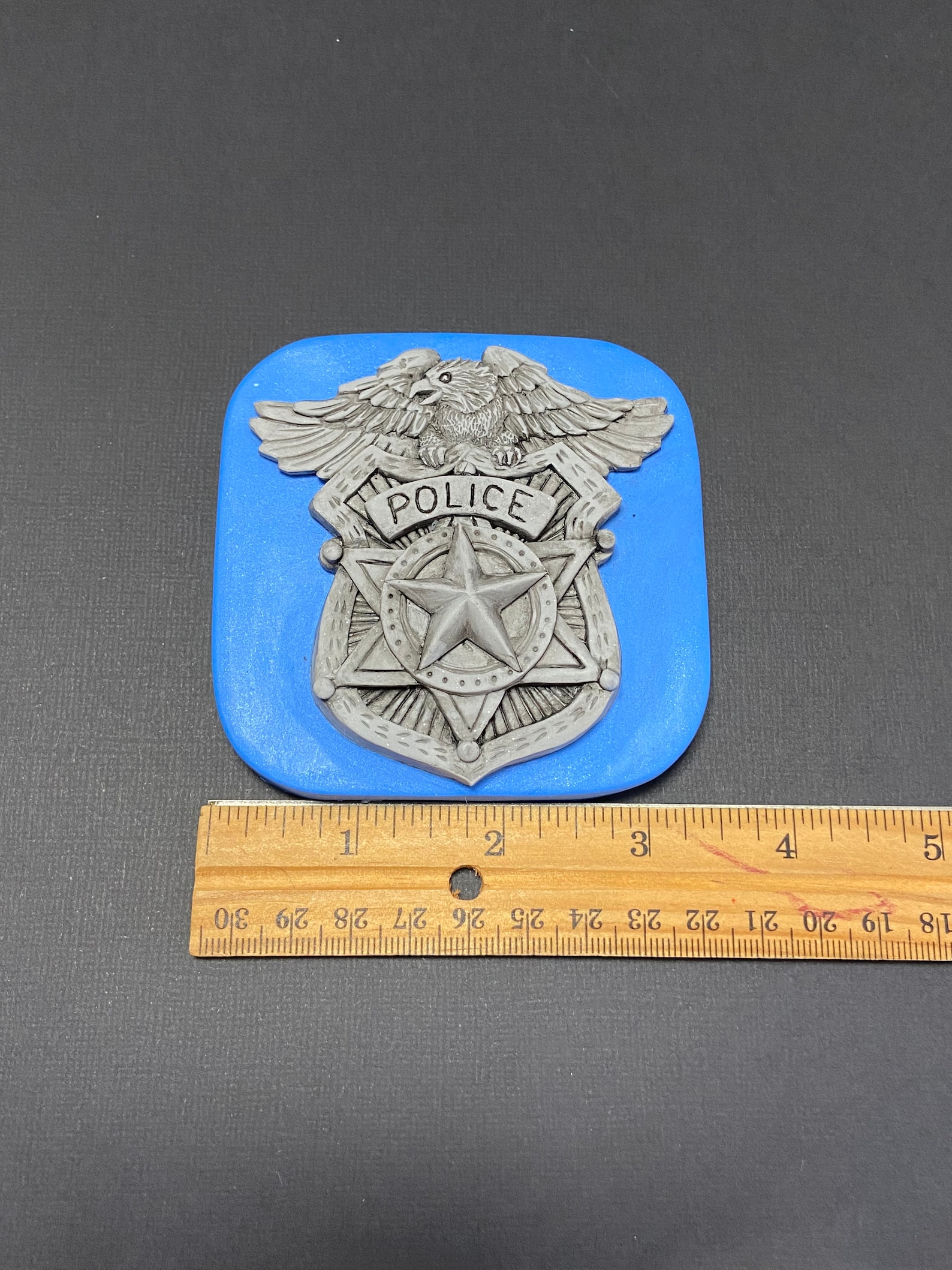 Police Badge Silicone Mold Cop Badge Silicone Mold Police - Etsy