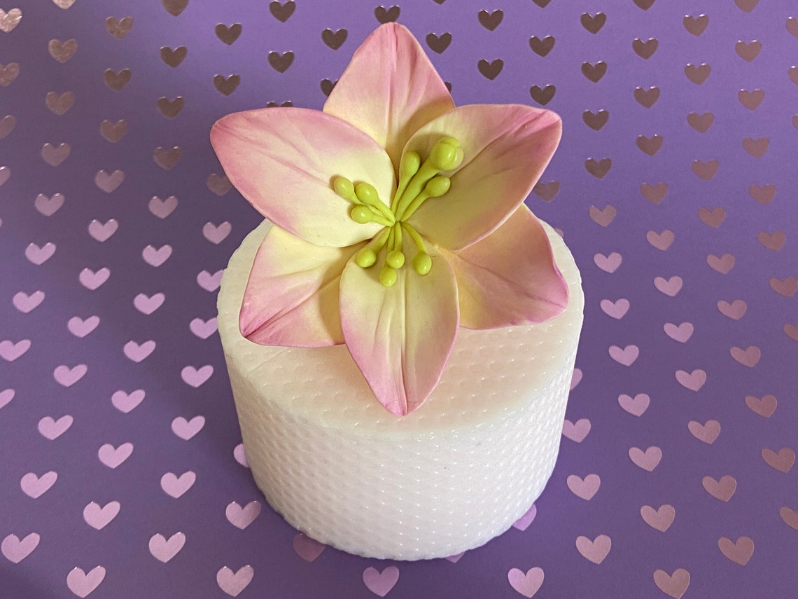 Lily Flowers Set of 3 Molds Lily Silicone Molds 3D Lily Mold - Etsy