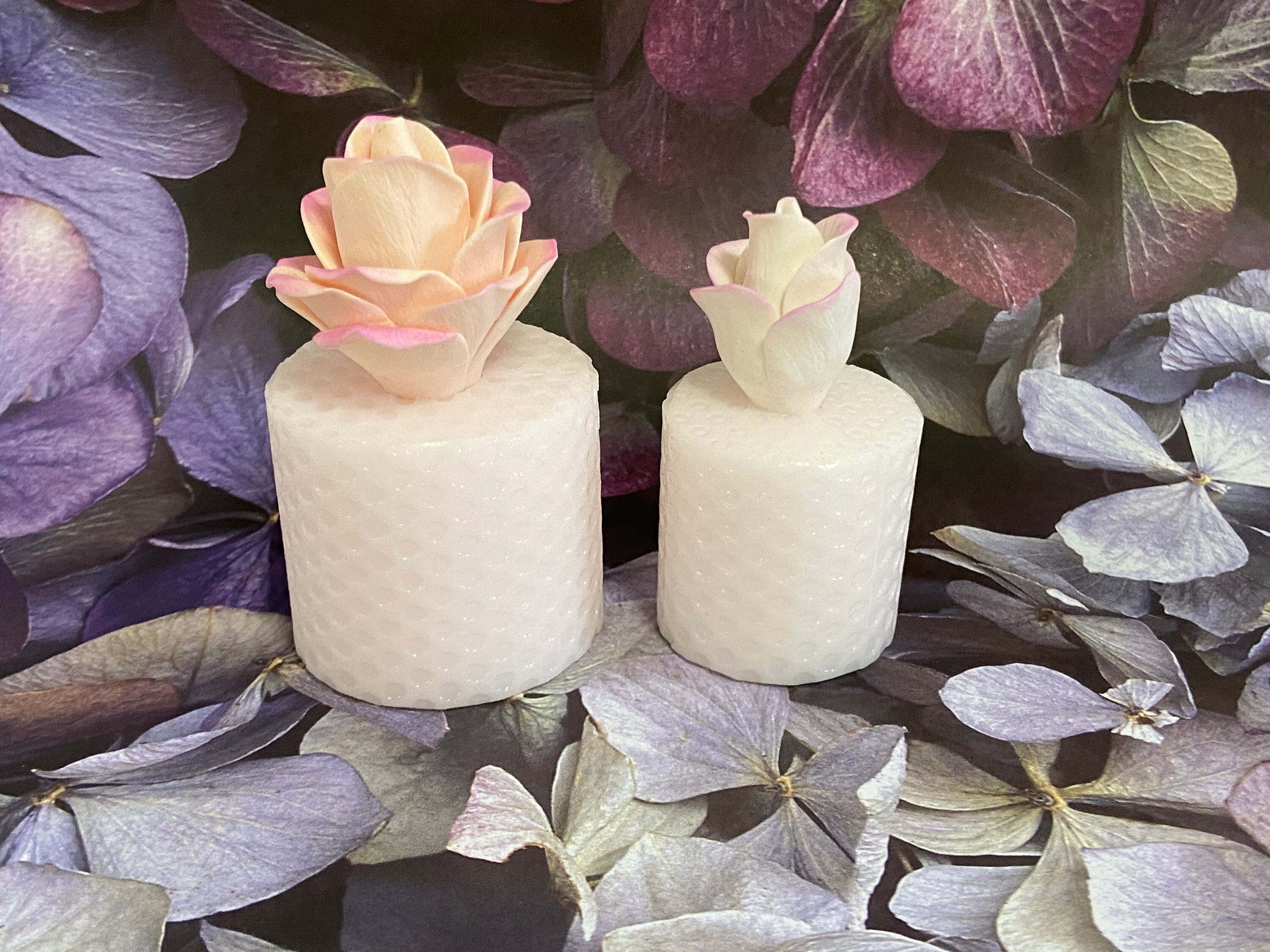 Mini Roses Flower Set of 2 Silicone Molds Rose Mold Flower - Etsy