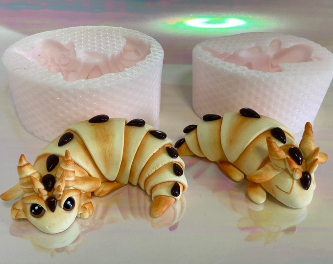 Dragons Croissants Set of 2 Silicone Molds Dragon Molds Dragon Mold ...