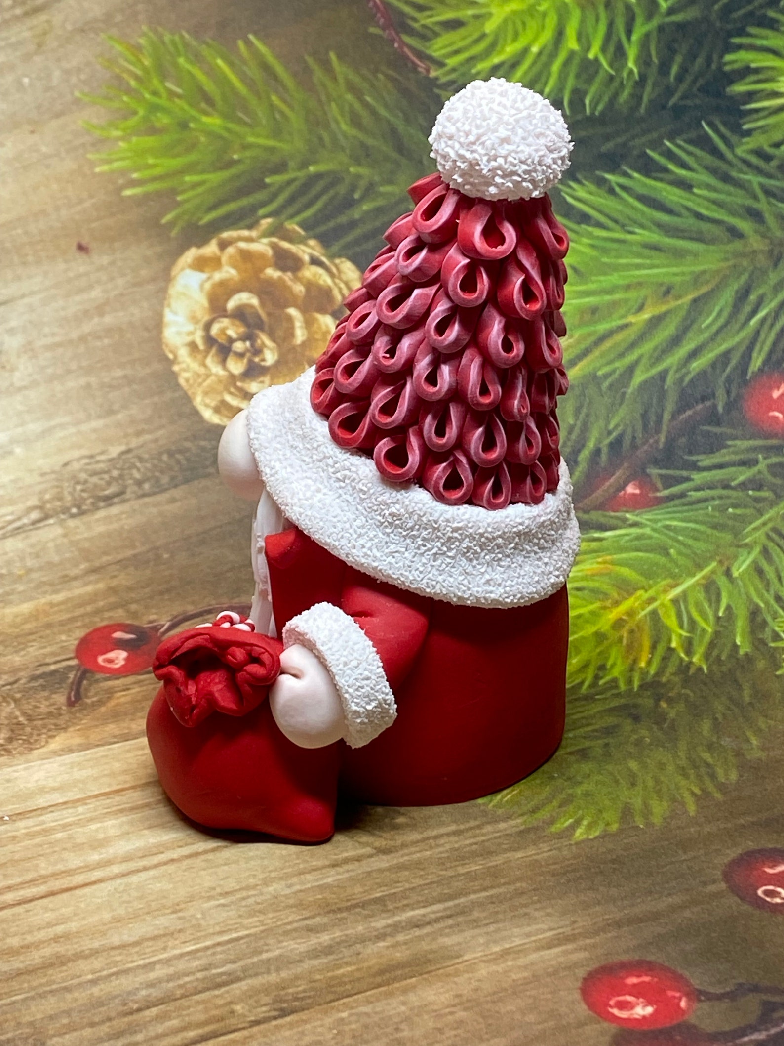 Santa Gnome Silicone Mold 3D Santa Mold Gnome Mold Christmas - Etsy