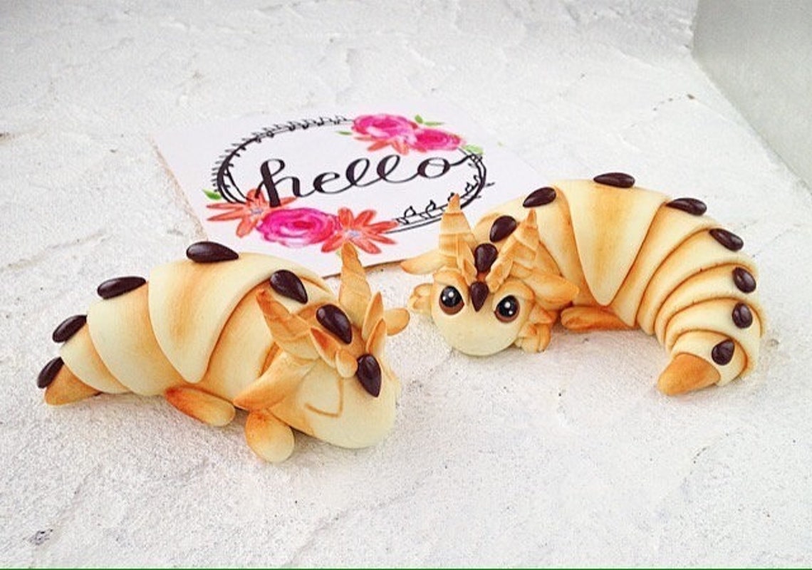 Dragons Croissants Set of 2 Silicone Molds Dragon Molds Dragon - Etsy