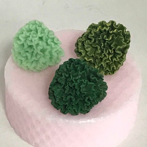 3D Mini Lettuce Silicone Mold Easter Mods Soap Molds Lettuce Molds Soap ...