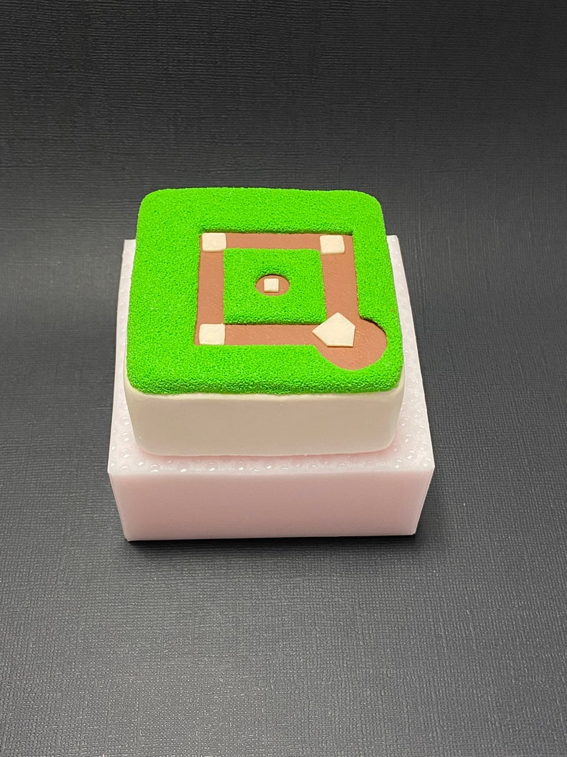 Baseball Field Silicone Mold Baseball Field Mold Baseball Cake - Etsy