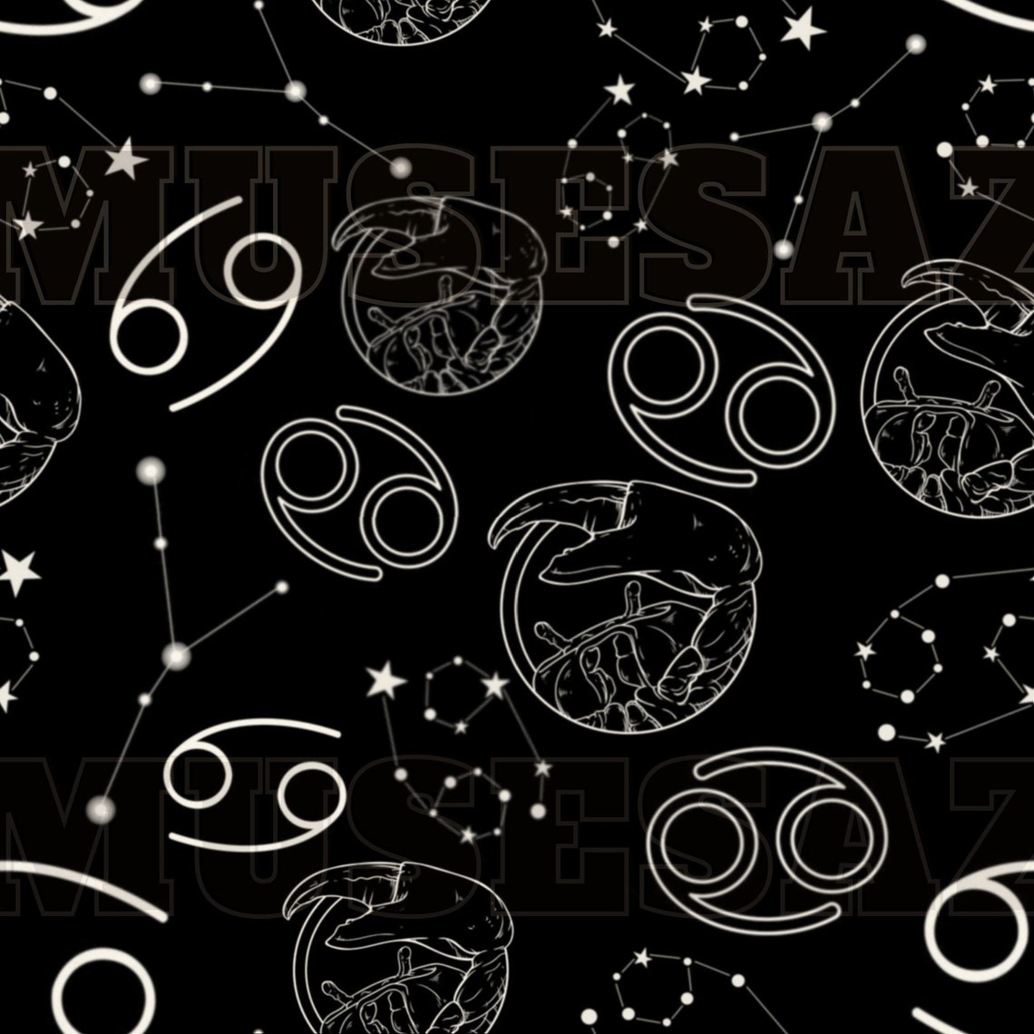 Celestial Cancer Zodiac Horoscope Aesthetic Style Design Download 20oz ...