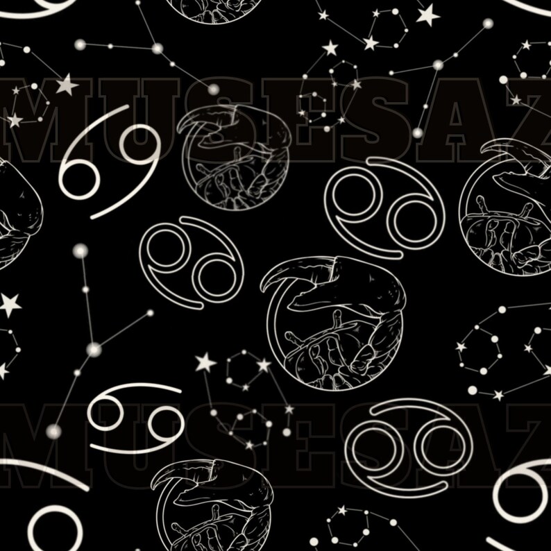 Celestial Cancer Zodiac Horoscope Aesthetic Style Design Download 20oz ...