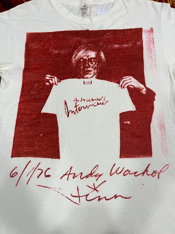 Vintage rare andy warhol interview magazine 80s - Gem