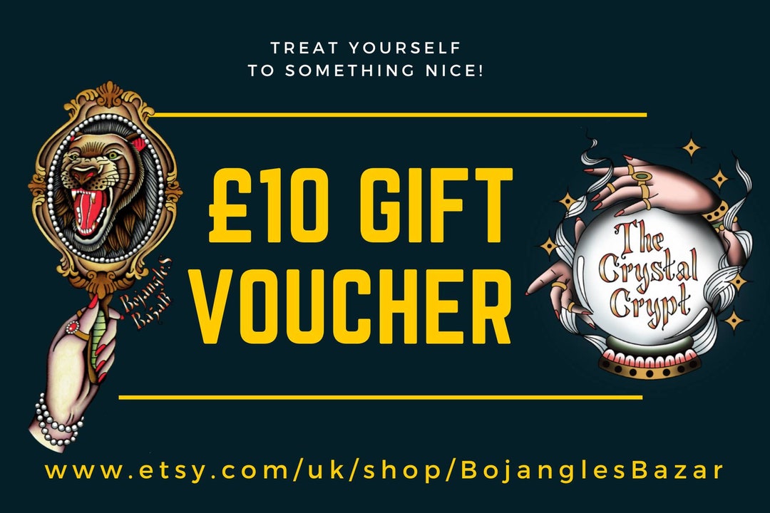 Bojangles Bazar Gift Vouchers - Etsy