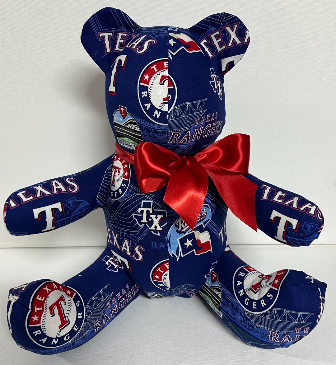 Texas Rangers Bear - Etsy