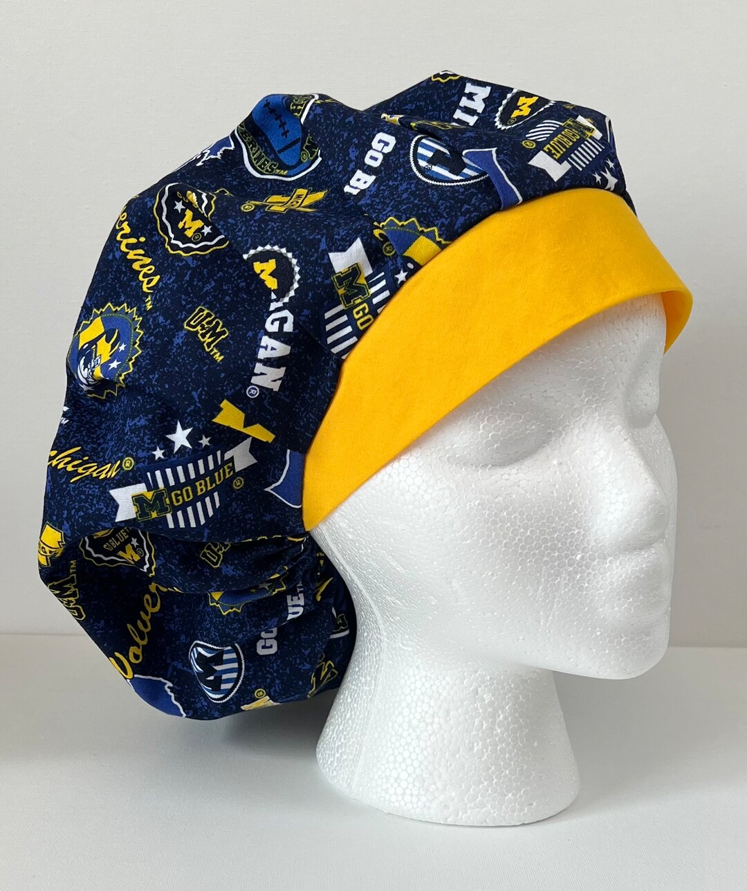 University of Michigan Medical Bonnet - Etsy