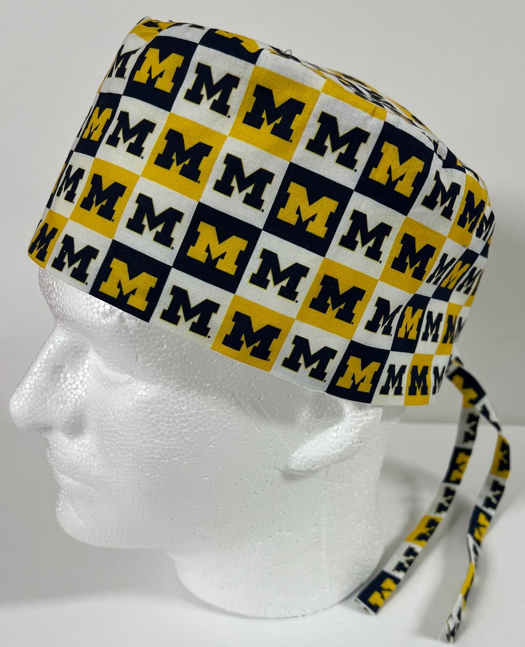 University of Michigan Scrub Cap - Etsy