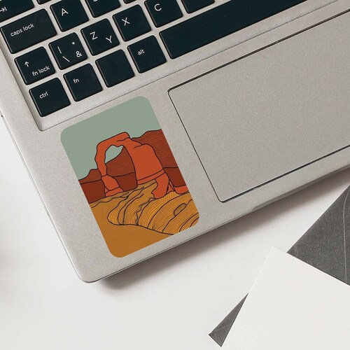 Moab Sticker Moab Utah Sticker Arches National Park Sticker - Etsy