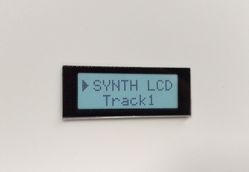 Nameplate LCD Design Nameplate White - Etsy