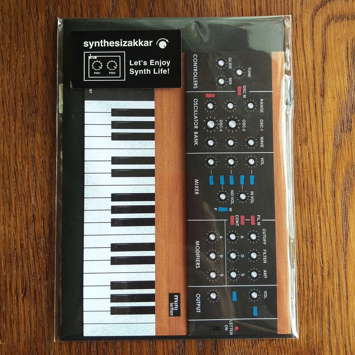 Letter Analog Synthesizer Design Letter Set Mini Letter | Etsy