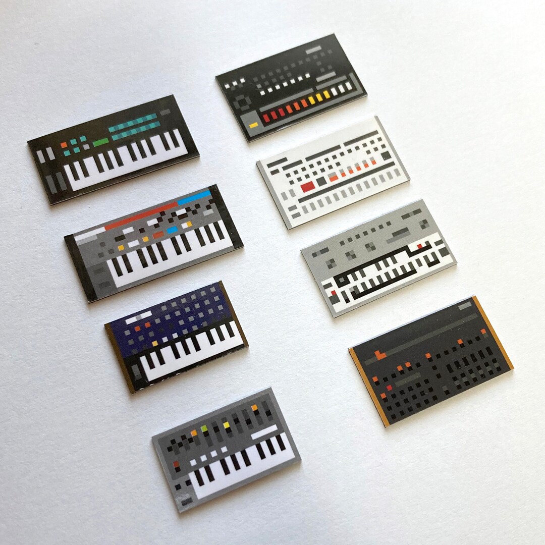 Magnet Synthesizer Rhythm Machine Dot Collection Magnet 01&02 - Etsy UK