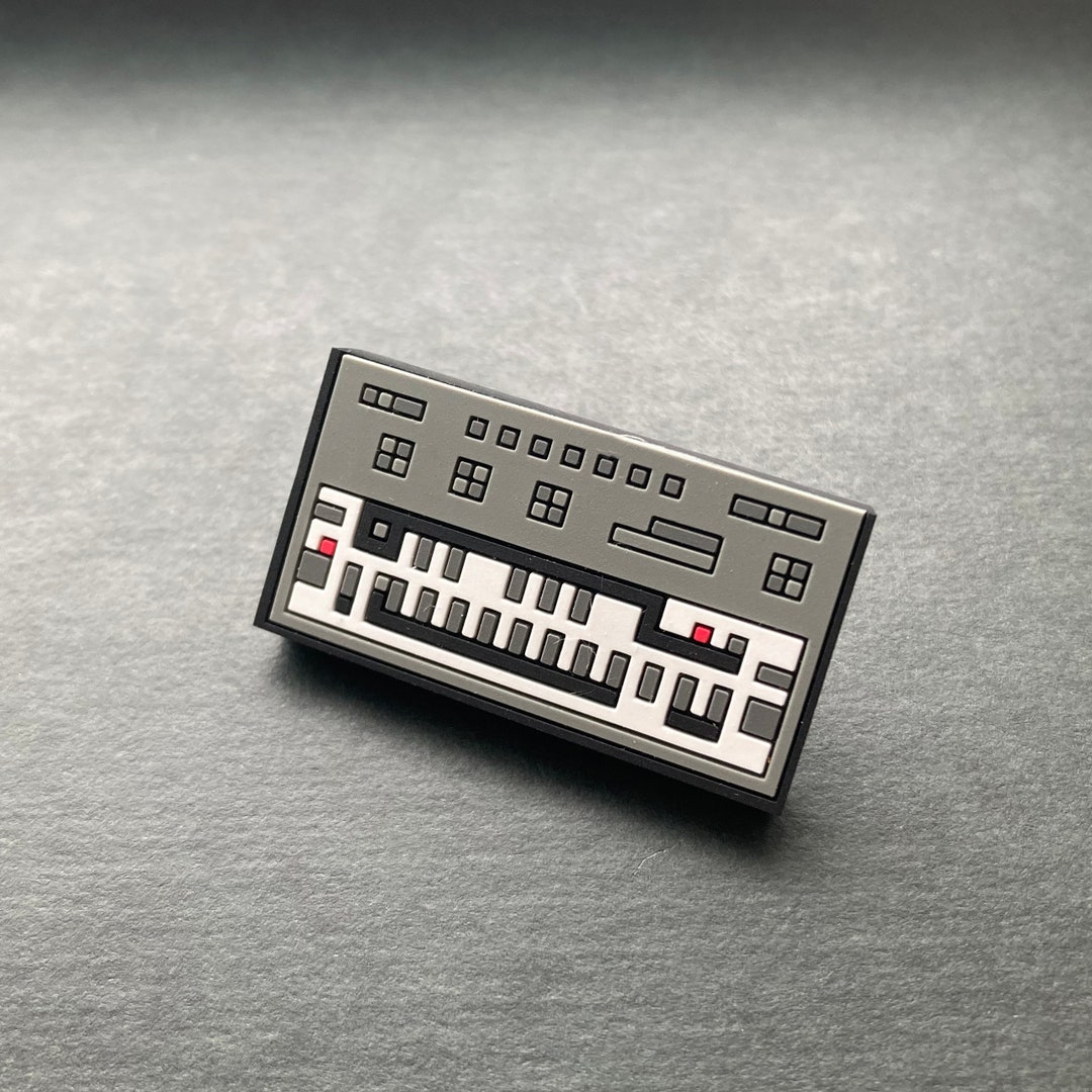 PVC Pin Badge Rhythm Machine 03: Bass Synthesizer 303 - Etsy