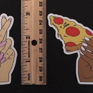 3 Die Cut Fingers Crossed Sticker FREE SHIPPING - Etsy